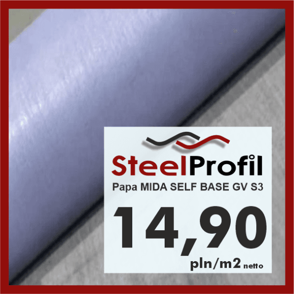 Papa Podkładowa Mida Self Base GVS3 technonicol - SteelProfil ...